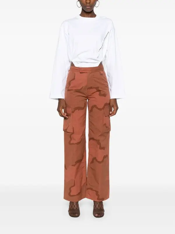 Y/Project Logo-Print Bodysuit In White - 57% Off | Editorialist