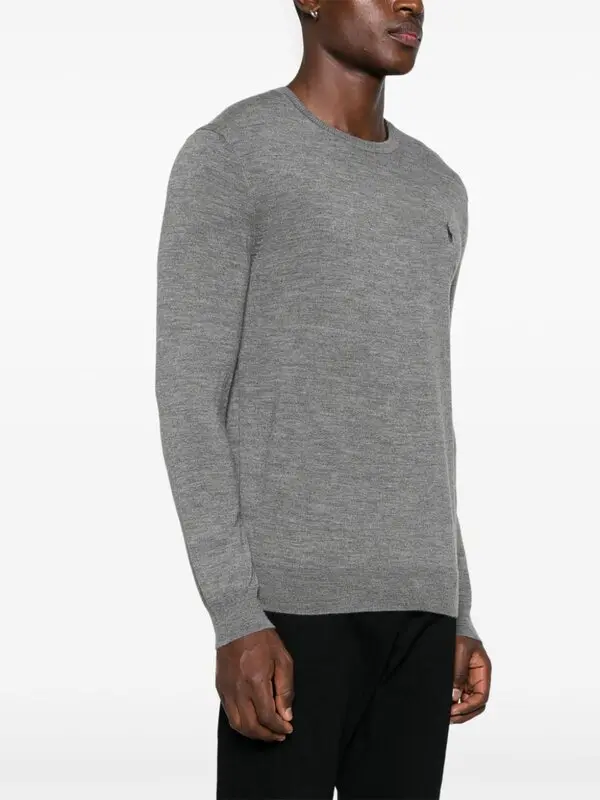Polo Ralph Lauren Pony-embroidered Sweater - Grey