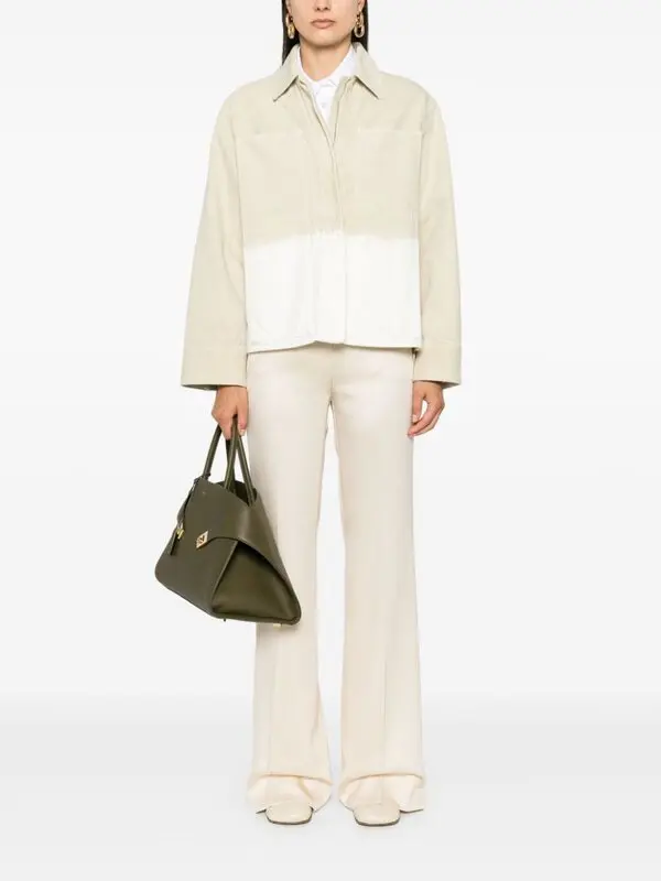JIL SANDER Dye-effect Jacket - Neutrals