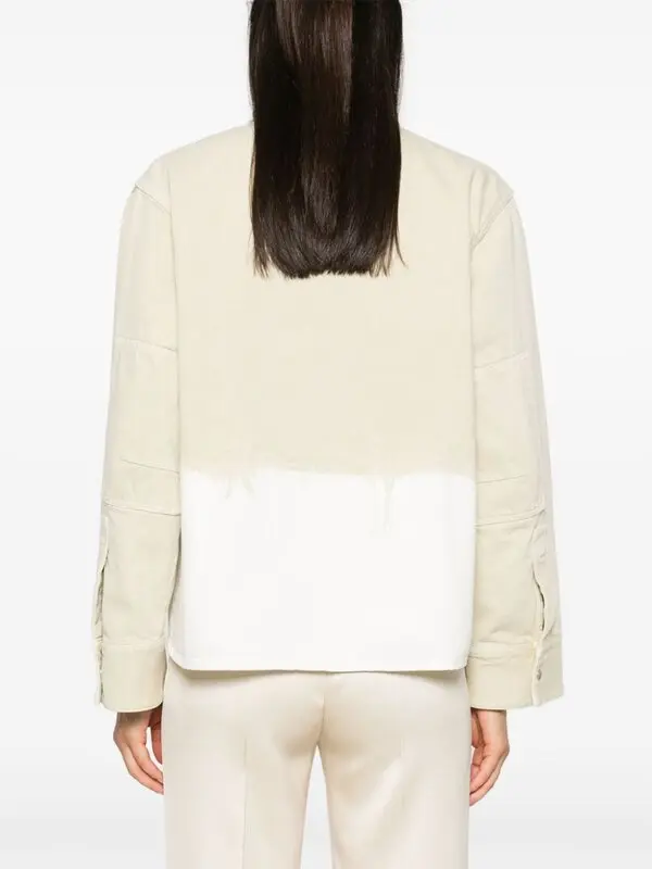 JIL SANDER Dye-effect Jacket - Neutrals