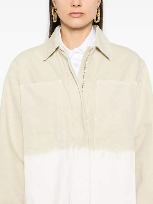 JIL SANDER Dye-effect Jacket - Neutrals