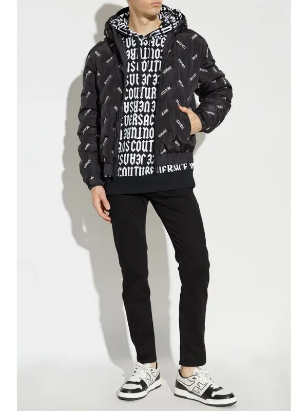 Versace Logo-print Puffer Jacket