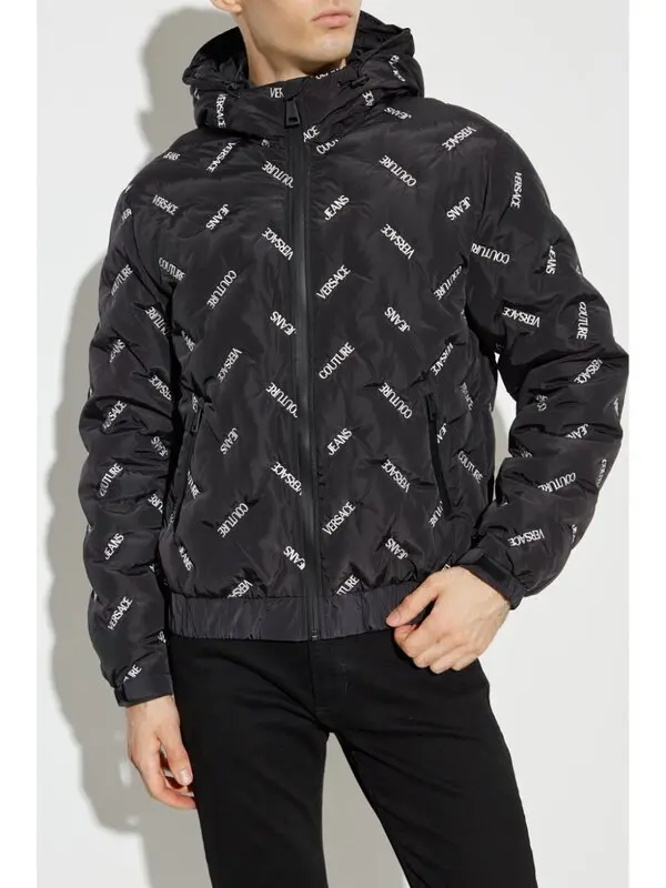 Versace Logo-print Puffer Jacket