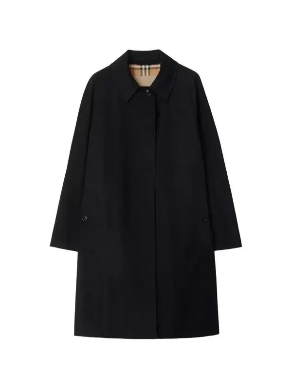 Burberry Camden Car Coat - Black