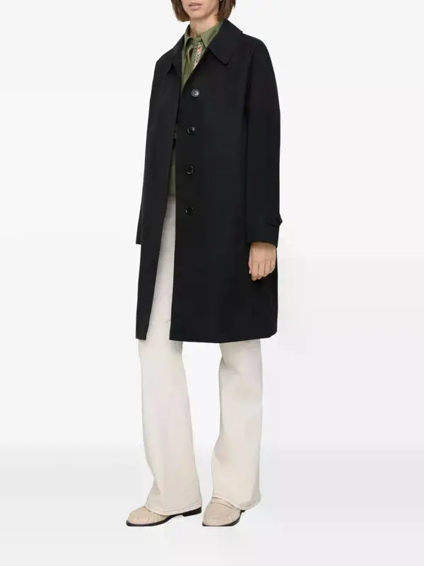 Burberry Camden Car Coat - Black