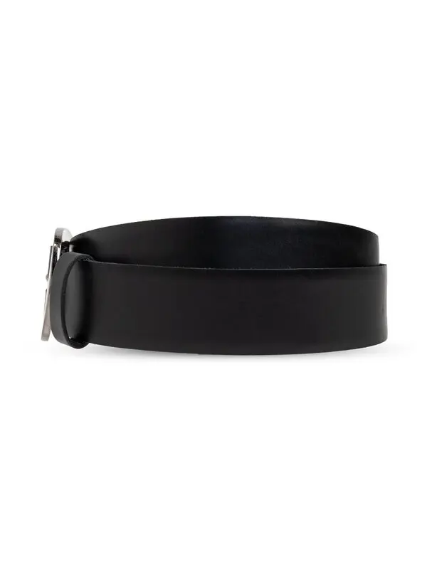 Dolce & Gabbana Leather Belt - Black