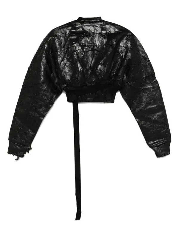 Rick Owens Collage Bomber Jacket - Black