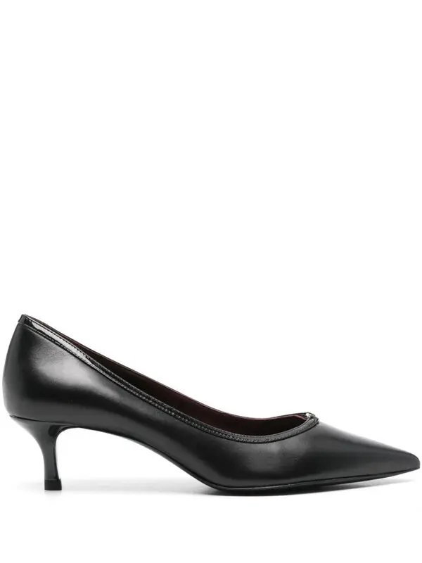 Tory Burch 45mm Double T Pumps - Black