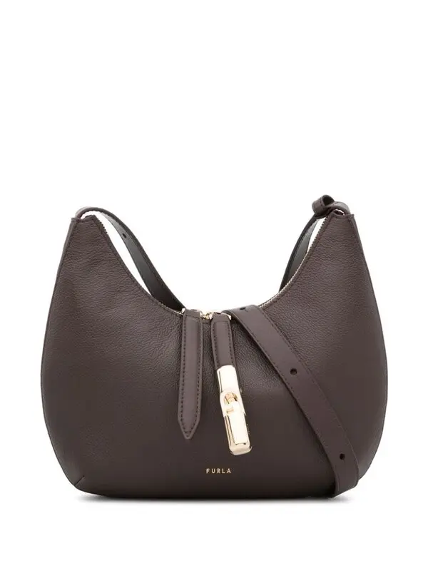 Furla Goccia Shoulder Bag - Brown