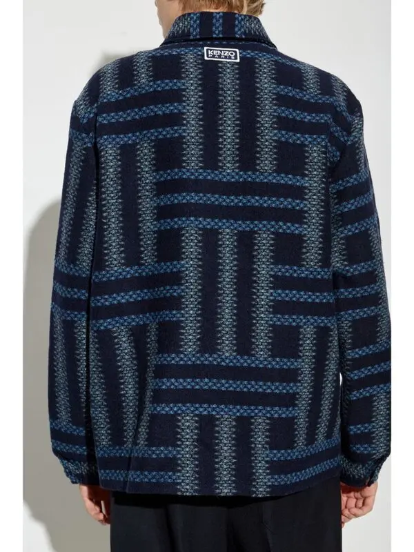 Kenzo Weave Shirt Jacket