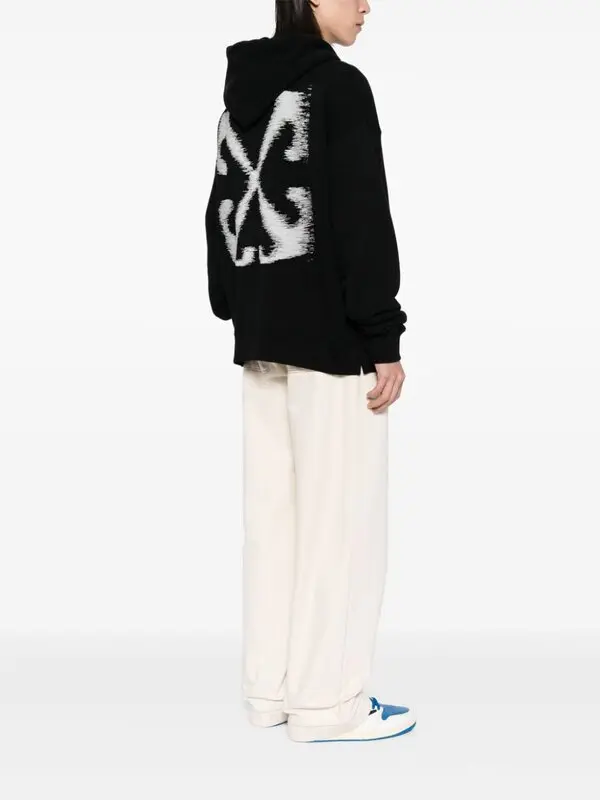 Off-White Graphic Print Zip Up Jacket
