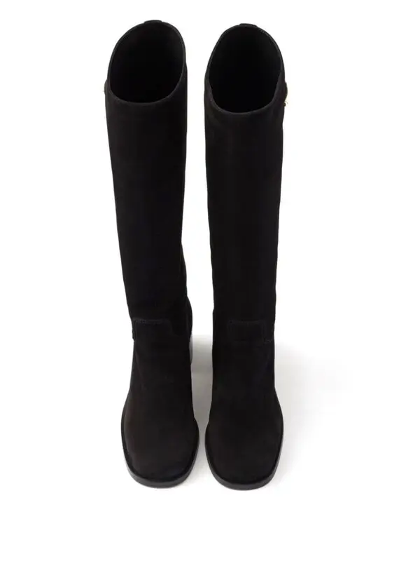 Prada 55mm Suede Boots