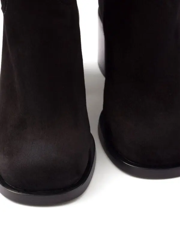 Prada 55mm Suede Boots