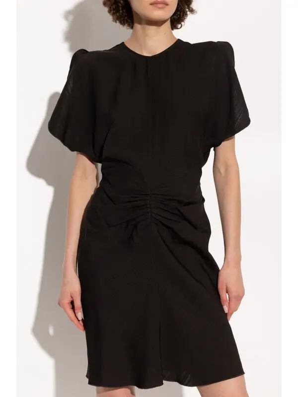 Victoria Beckham Gathered-detail Mini Dress