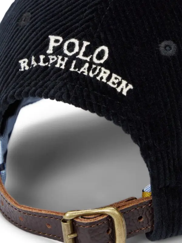 Polo Ralph Lauren Corduroy Baseball Cap - Black