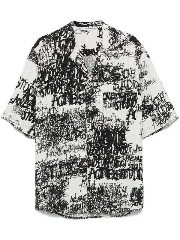 Acne Studios Printed Button-up Shirt