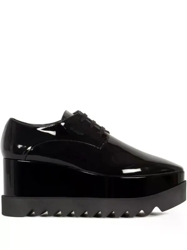 Stella McCartney 80mm Elyse Shiny Oxfords