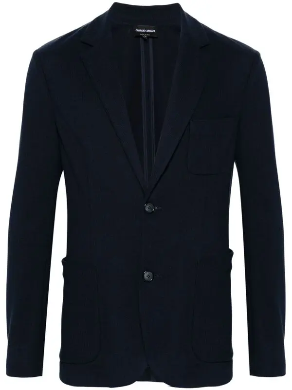 Giorgio Armani Knitted Blazer