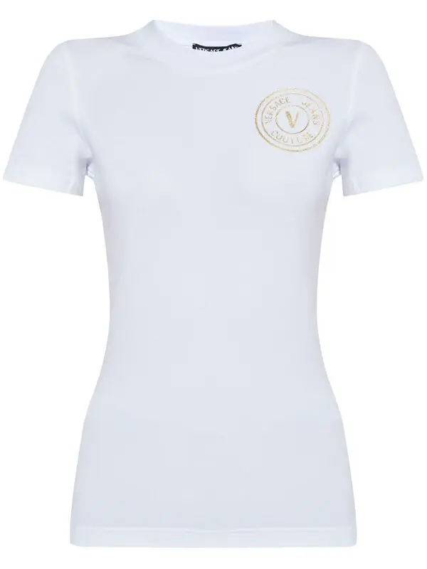 Versace Logo-print T-shirt - White