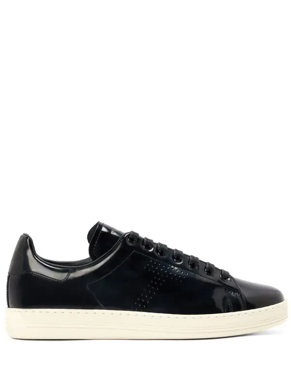 TOM FORD Warwick Patent-leather Sneakers