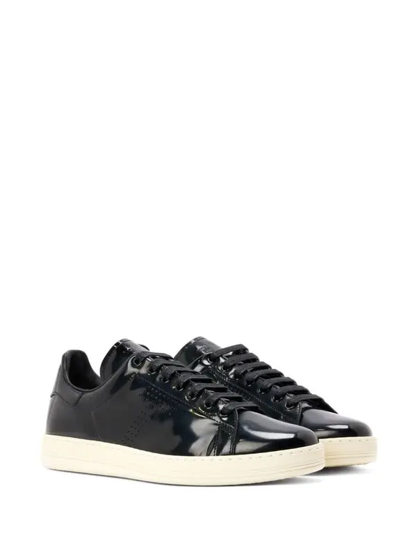 TOM FORD Warwick Patent-leather Sneakers