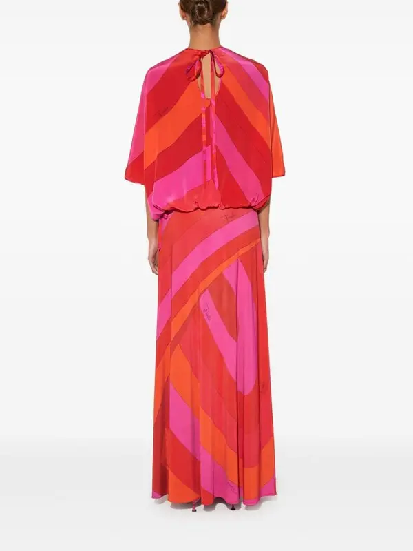Emilio Pucci Iride-print Silk Top