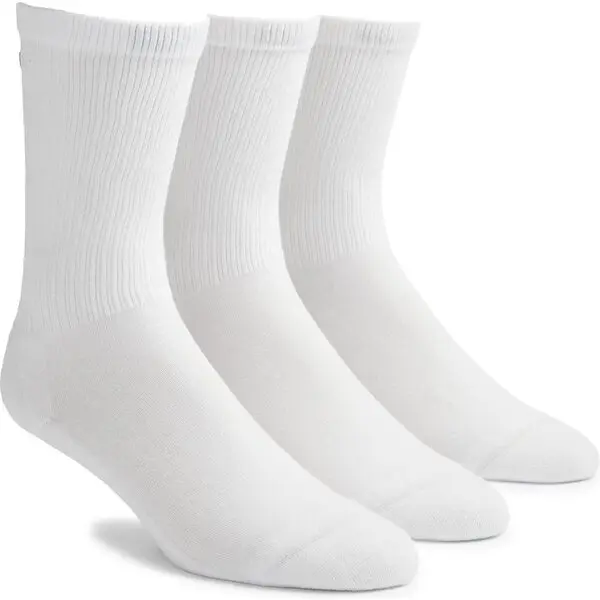 BN3TH 3-pack Classic Crew Socks - White