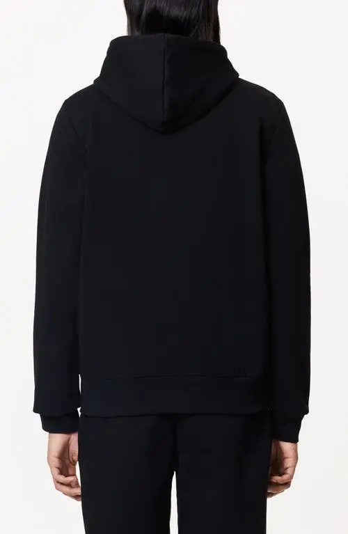 Lacoste Zip-up Fleece Hoodie - Noir