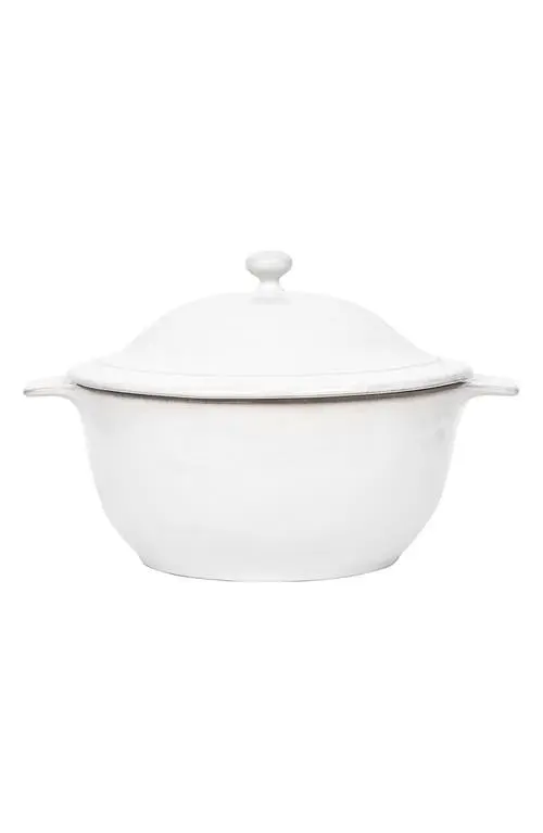 JULISKA Puro Casserole Dish With Lid - Whitewash