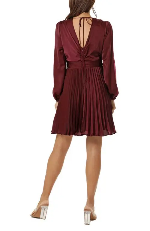 sachin and babi light blue dress 15 Ways to Wear Dresses With Boots This Fall main image 1