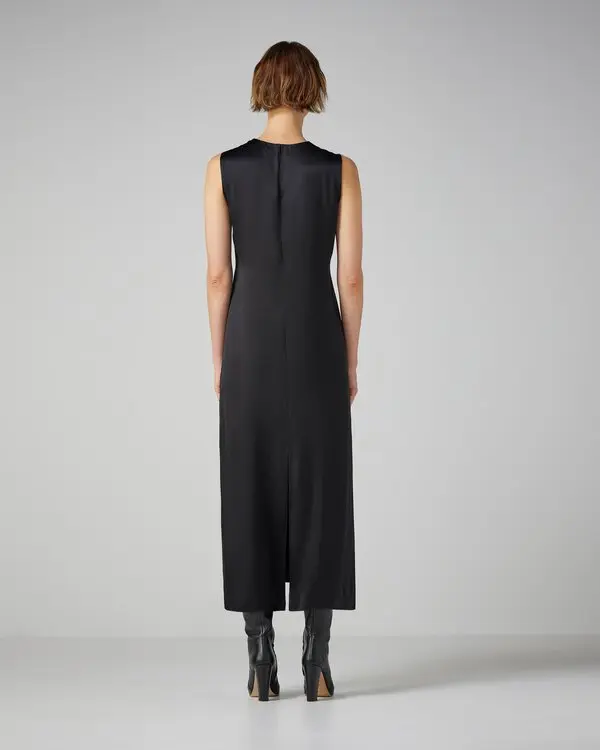 Veronica De Piante Alessia Dress In Washed Silk