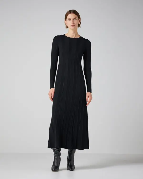 Veronica De Piante Anais Dress In Wool