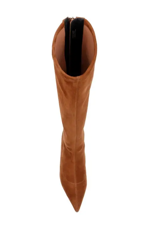 L'Agence Emilie Knee High Boots - Buckskin Suede