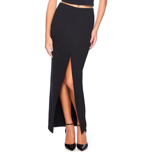 Susana Monaco Open Front Maxi Skirt