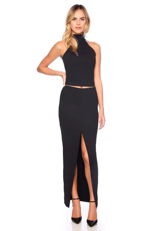 Susana Monaco Open Front Maxi Skirt