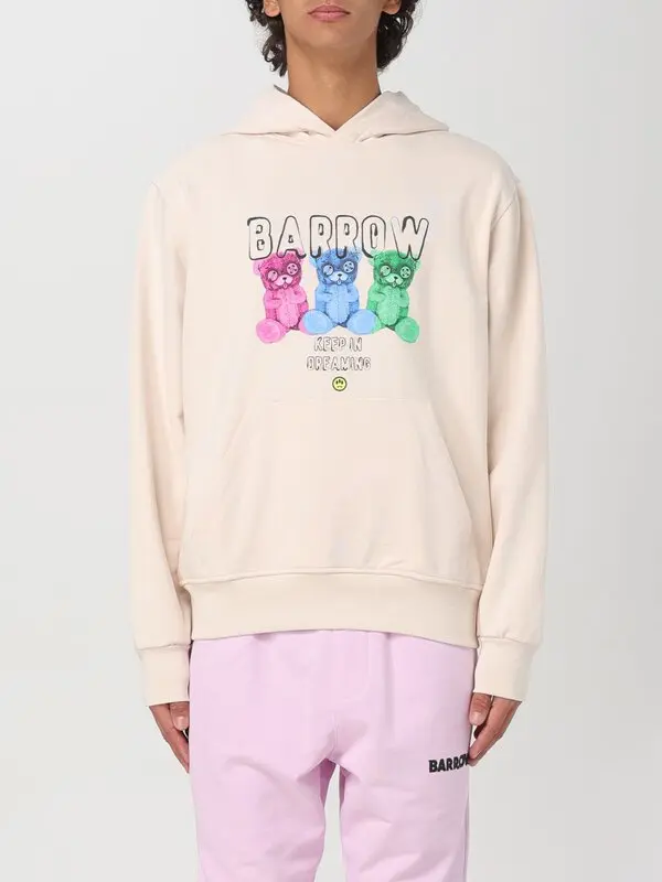 BARROW Printed Sweatshirt - Cream