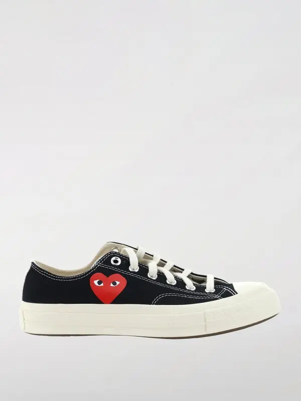 CONVERSE X COMME DES GARONS PLAY Lace-up Sneakers - Black