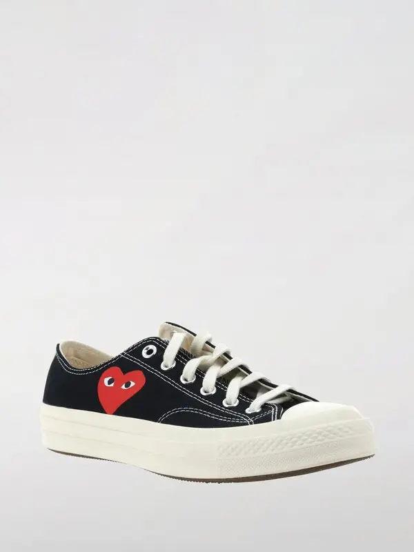 Play Comme Des Garcon Sneakers - Black