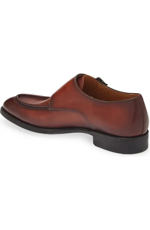 Magnanni Manresa Water Resistant Moc Toe Monk Loafer  display picture 3