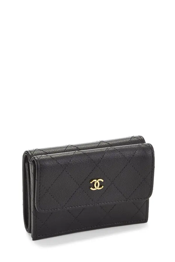 Chanel Calfskin Compact Wallet