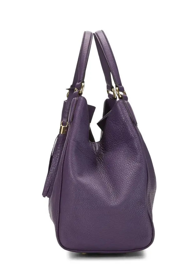 Gucci Soho Convertible Shoulder Bag - Purple