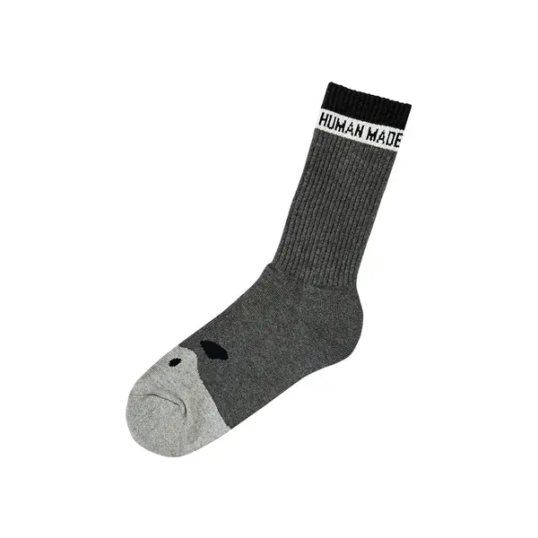 HUMAN MADE Duck Pile Crew Socks