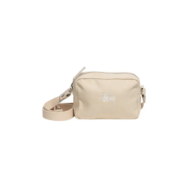 StÜssy Canvas Side Pouch - Cream