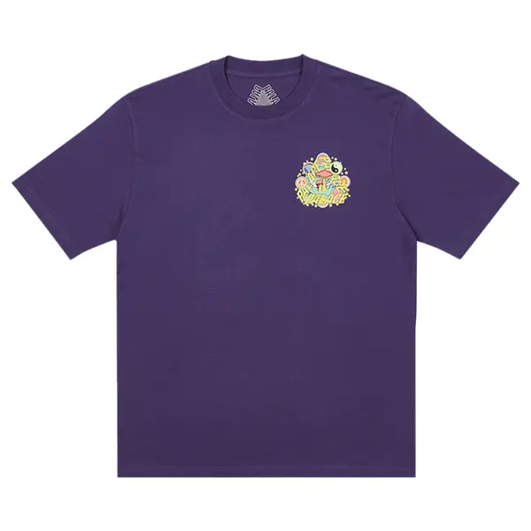 PALACE Graphic T-shirt - Purple