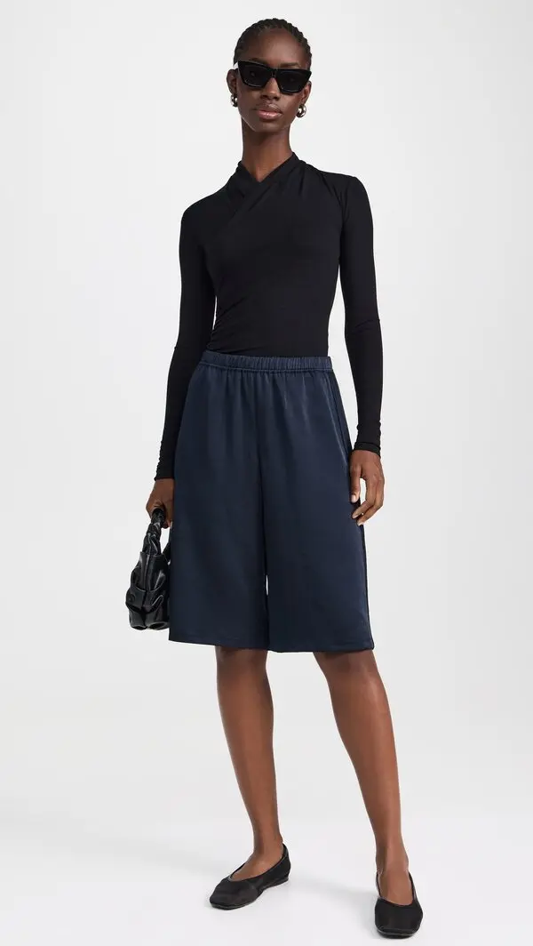 Vince Fixed Wrap Top