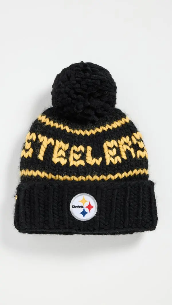 Lele Sadoughi Steelers Beanie