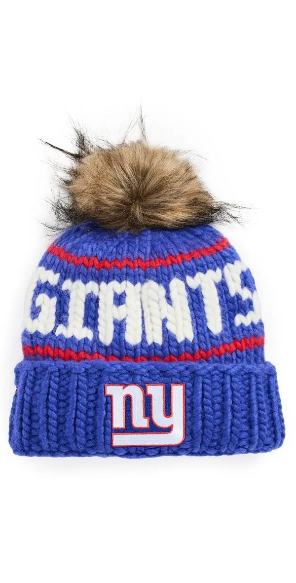 Lele Sadoughi Giants Beanie - Royal Blue