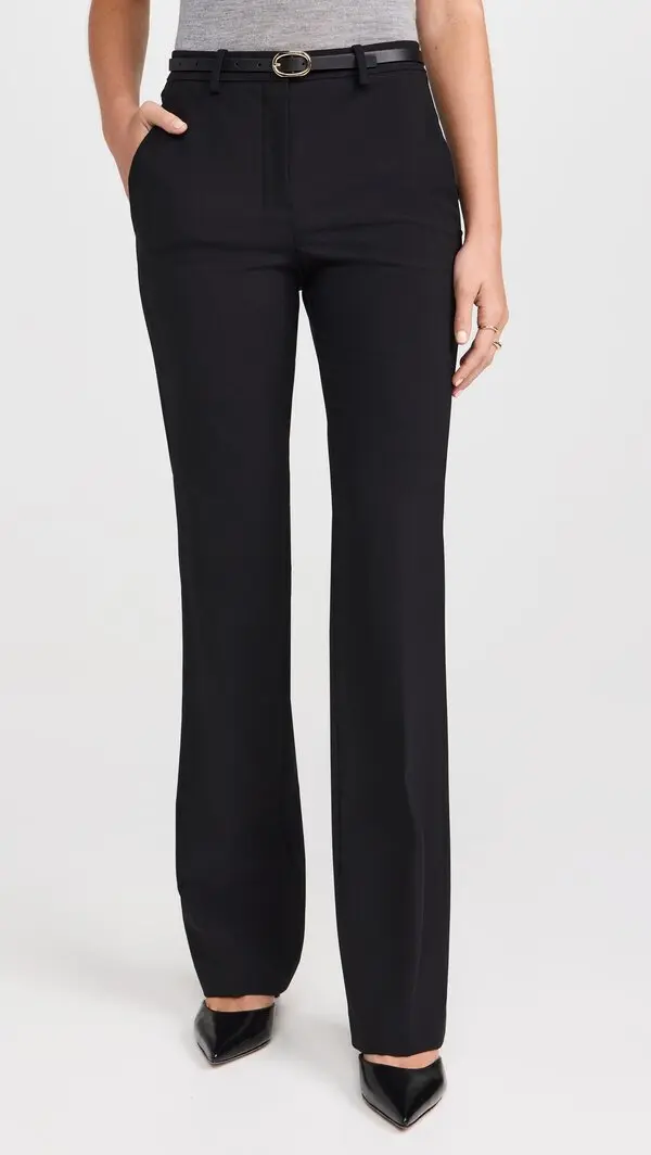 Theory Slim Fit Trousers - Black