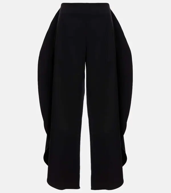 Alaïa Wool Grain De Poudre Balloon Pants