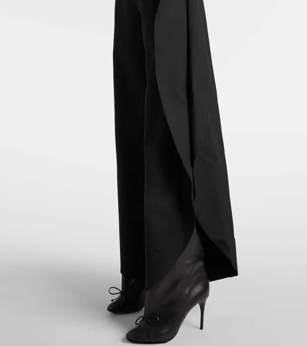Alaïa Wool Grain De Poudre Balloon Pants